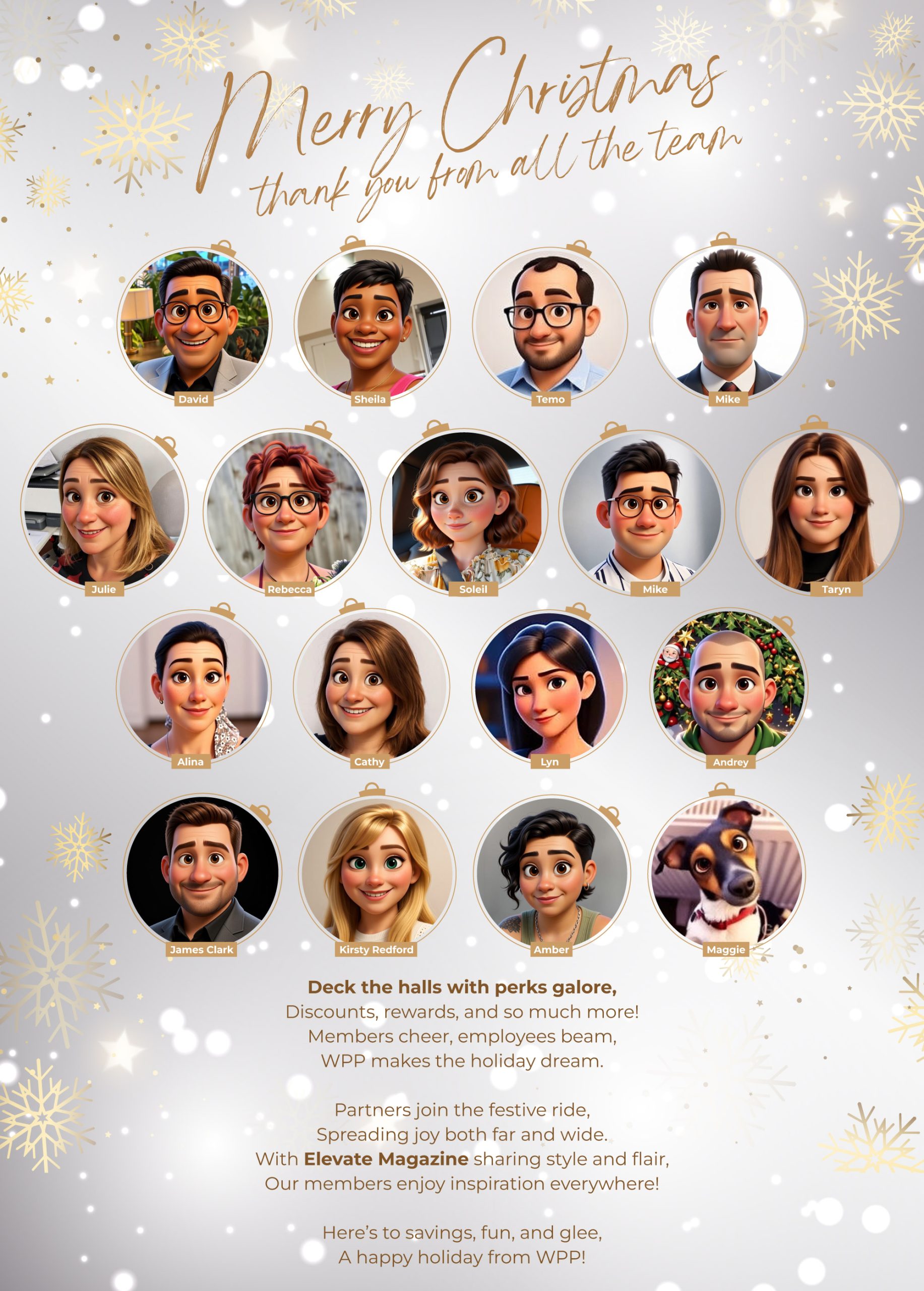 Merry Christmas – thank you from all the team – World Privilege Plus